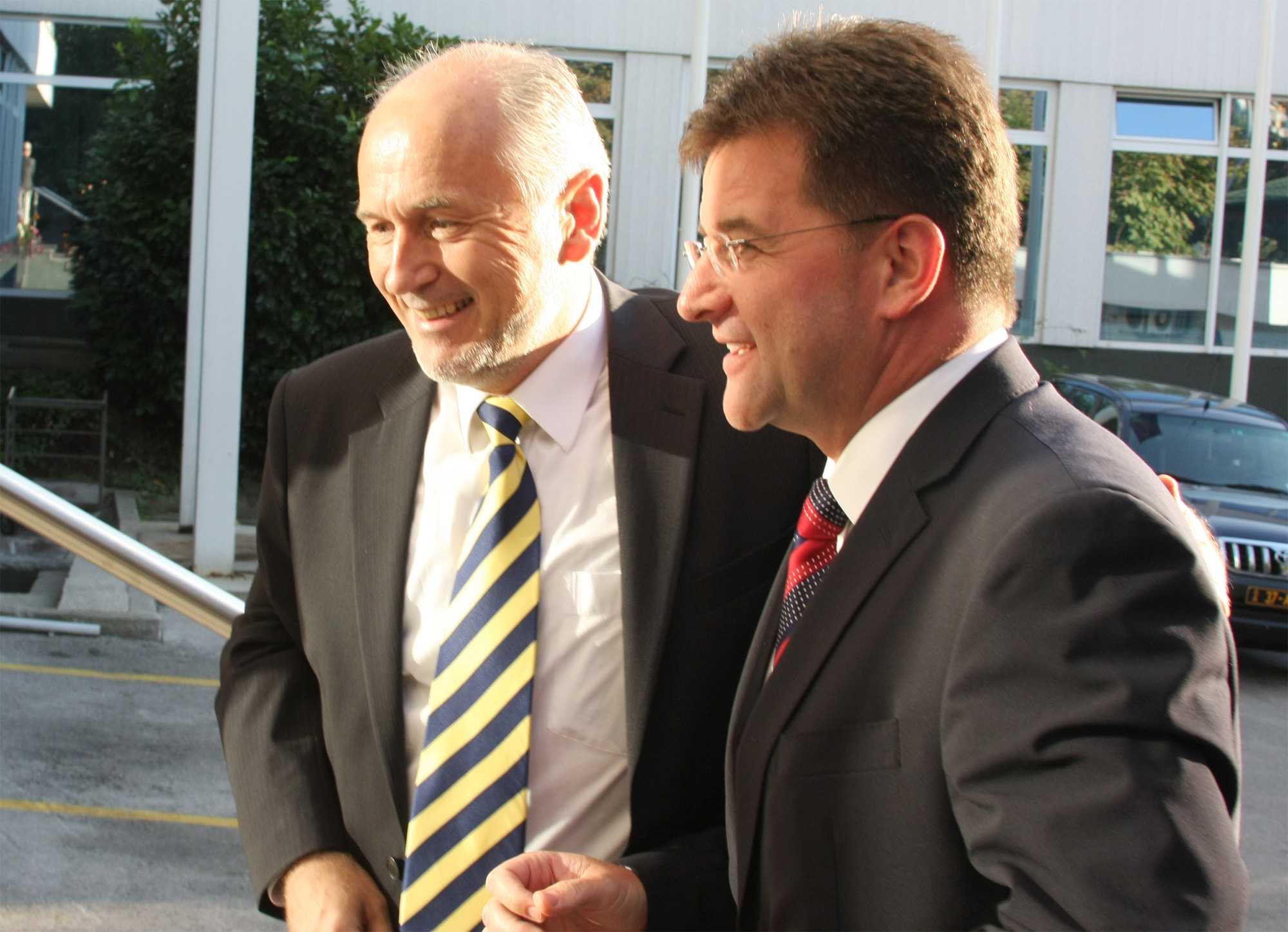 Inzko Meets Lajčák | Office of the High Representative