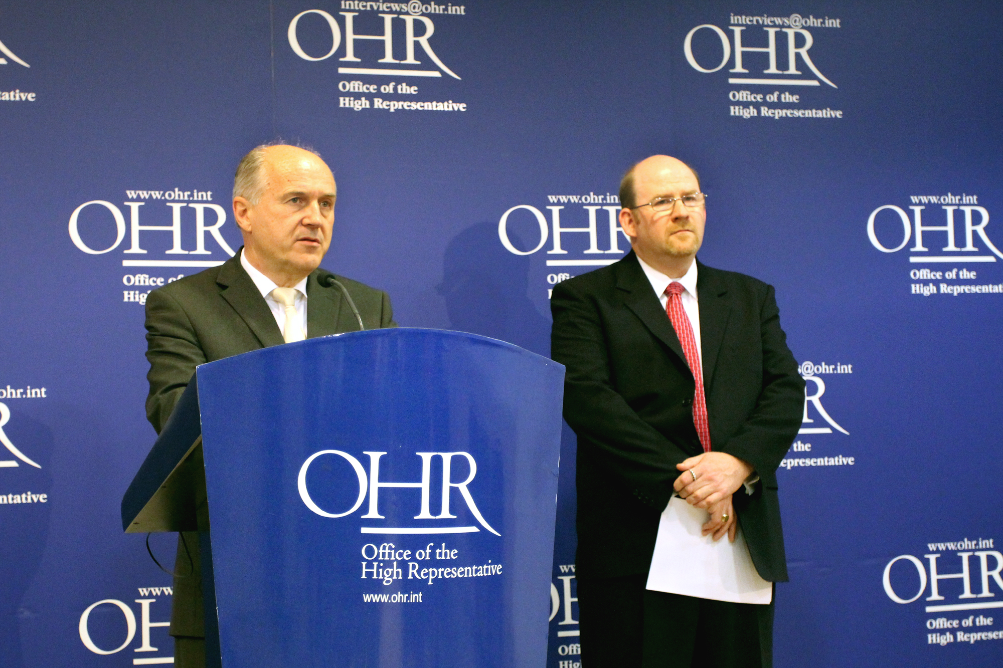 Session of the Peace Implementation Council Steering Board Sarajevo, 21 ...