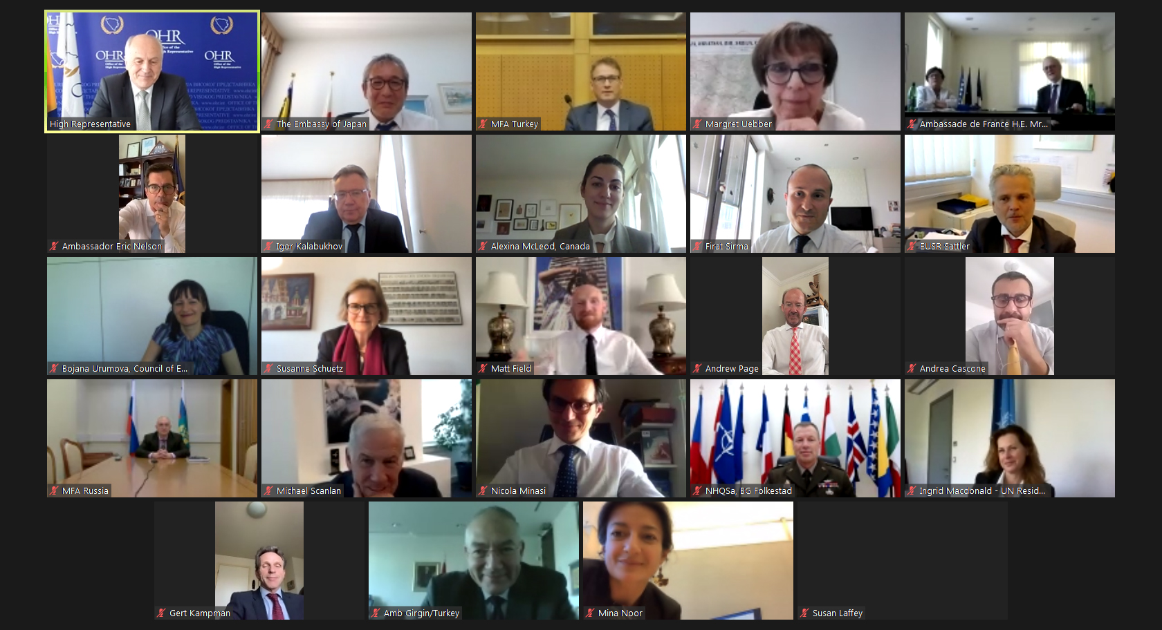 Communiqué of the Steering Board of the Peace Implementation Council ...